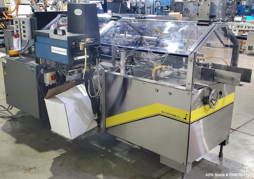 Used Econocorp Econoseal Spartan Cartoner - Hot Melt Glue, 40 CPM