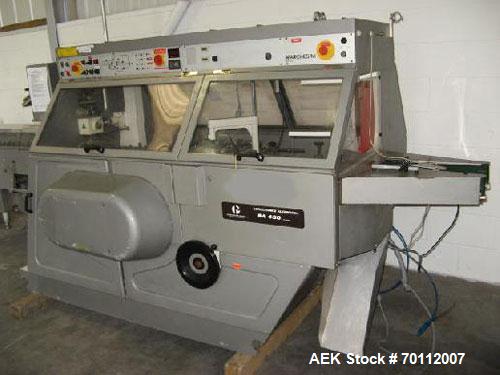 UsedMarchesini BA 400 Horizontal Continuous Motion Cartoner, cantilev
