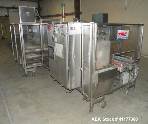 Used Tisma Automatic Horizontal Cartoner, Model TC600M FX. Capable of