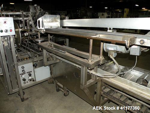 Used Tisma Automatic Horizontal Cartoner, Model TC600M FX. Capable of