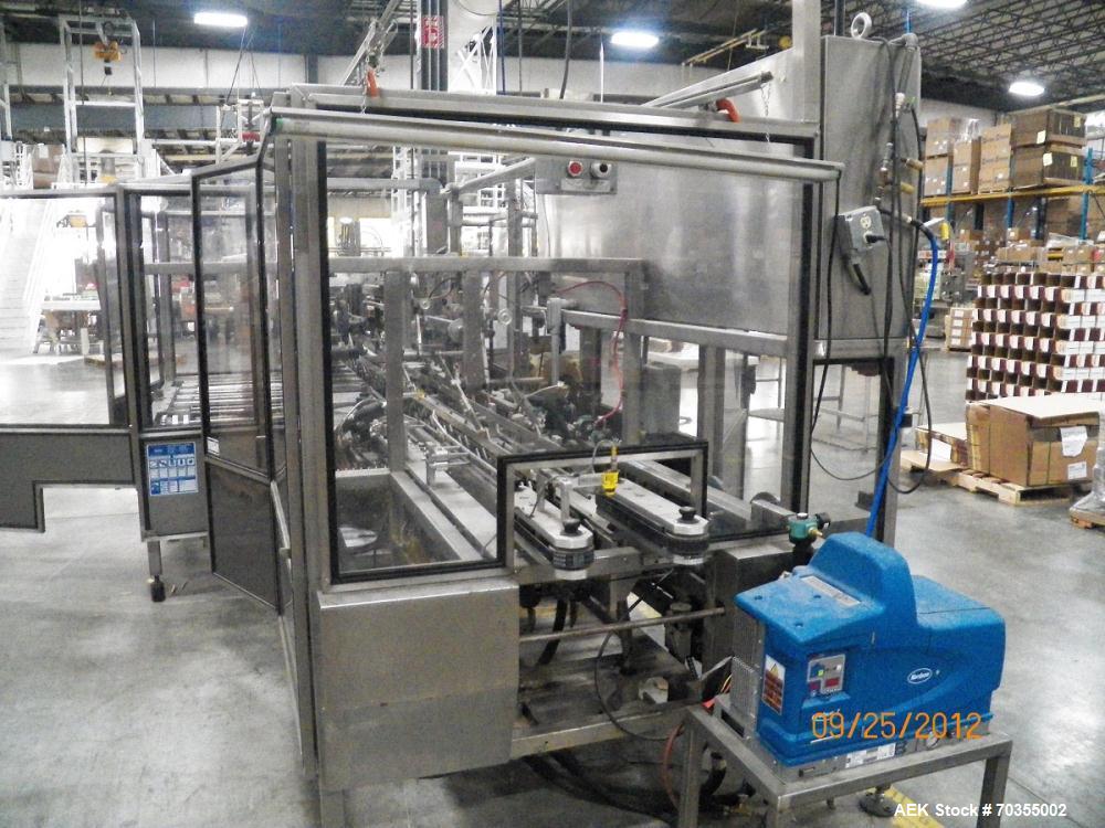 UsedTisma TC-600MFX Cartoner capable of speeds over 120 cartons per m