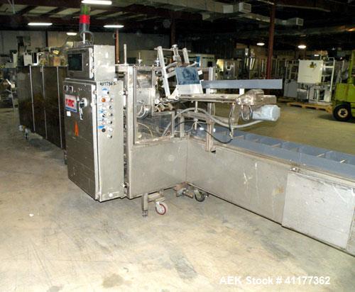 Used Tisma Automatic Horizontal Cartoner, Model TC-600M. Capable of s