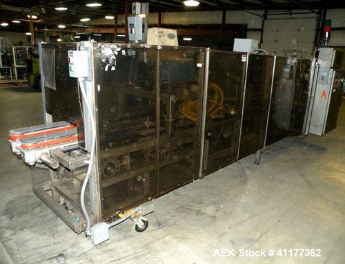 Used Tisma Automatic Horizontal Cartoner, Model TC-600M. Capable of s