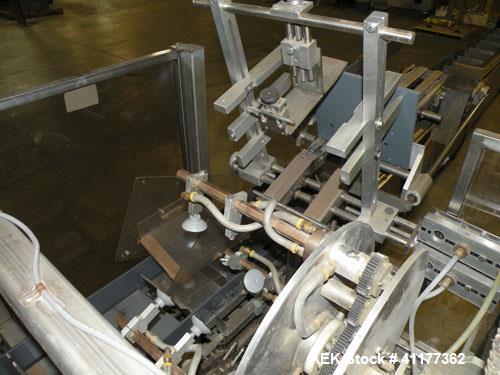 Used Tisma Automatic Horizontal Cartoner, Model TC-600M. Capable of s