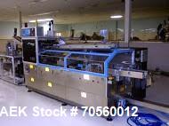 Used Uhlmann Cartoner, Model C300, 3" centers, tuck closing, with lea