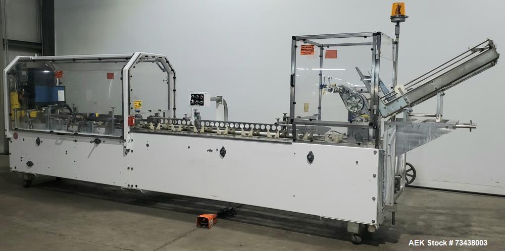 Used Horizontal Manual Load Cartoner – Adco Model 15D105-EC for Sale