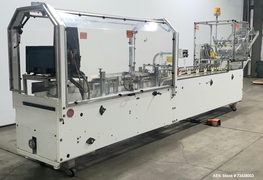 Used Horizontal Manual Load Cartoner – Adco Model 15D105-EC for Sale