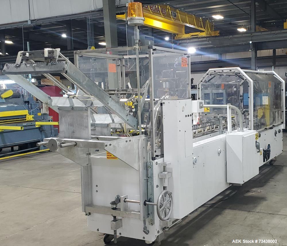 Used Horizontal Manual Load Cartoner – Adco Model 15D105-EC for Sale