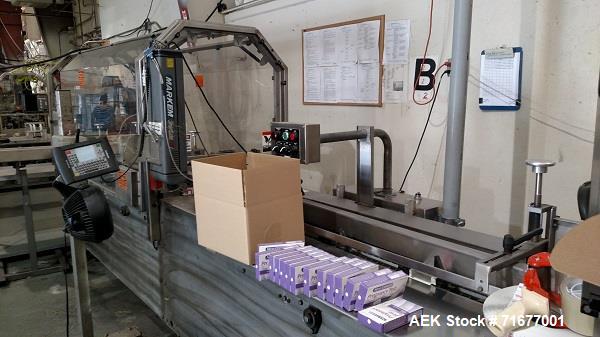 Used Adco 15D105-SS Stainless Steel Horizontal Load Semi Automatic Ca