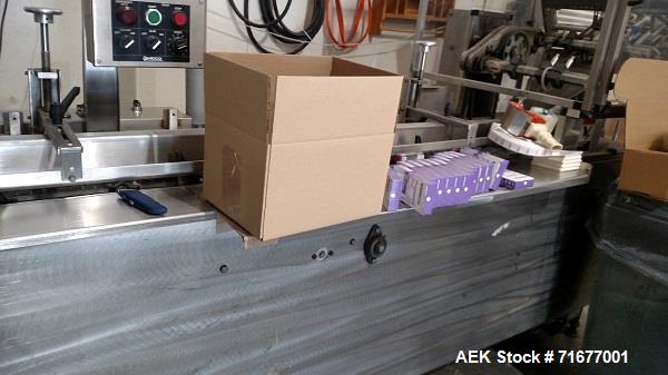 Used Adco 15D105-SS Stainless Steel Horizontal Load Semi Automatic Ca