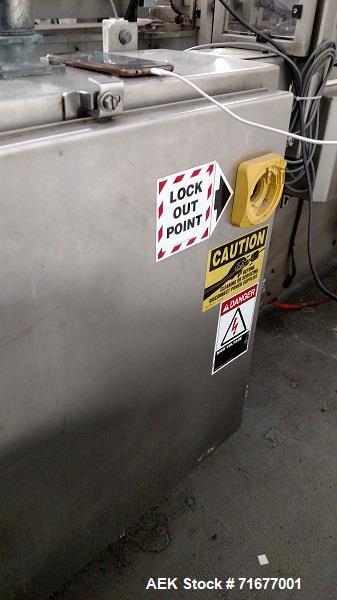Used Adco 15D105-SS Stainless Steel Horizontal Load Semi Automatic Ca
