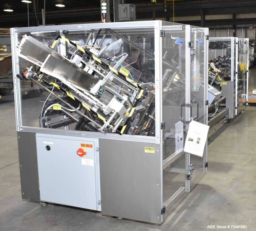 Used Scandia Model HLG Semi Automatic Manual Load Horizontal Cartoner