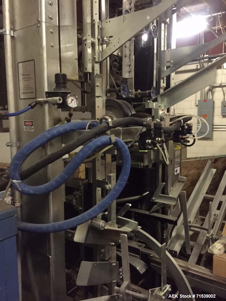 Used Plemons Bliss Kwik Change Box Machine, Model 3001200. Standard b