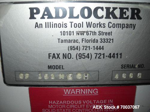 UsedPadlocker Box Erector, Model CE-151 Mechanical. High speed, autom
