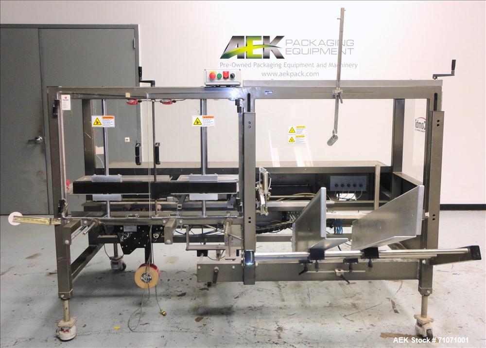 Used Combi Model 2-EZ Case Erector and Bottom Taper. Machine is capab