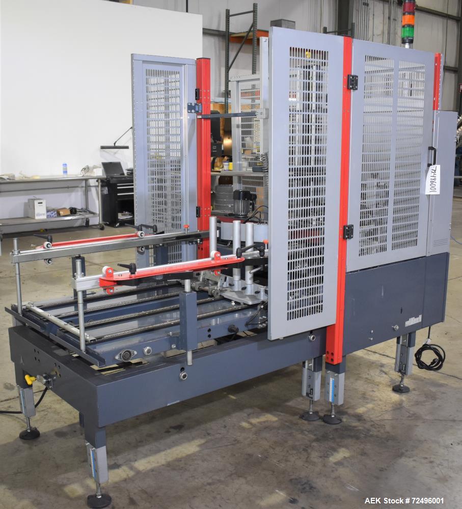 Used Combi Model CE-10 Case Erector. Machine is capable of speeds fro