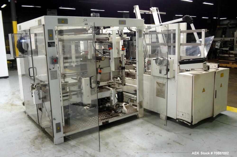 Used- Focke Model 486 Automatic Case Erector, Sid