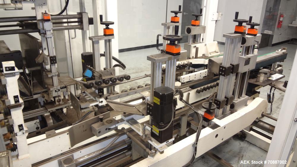 Used- Focke Model 486 Automatic Case Erector, Sid