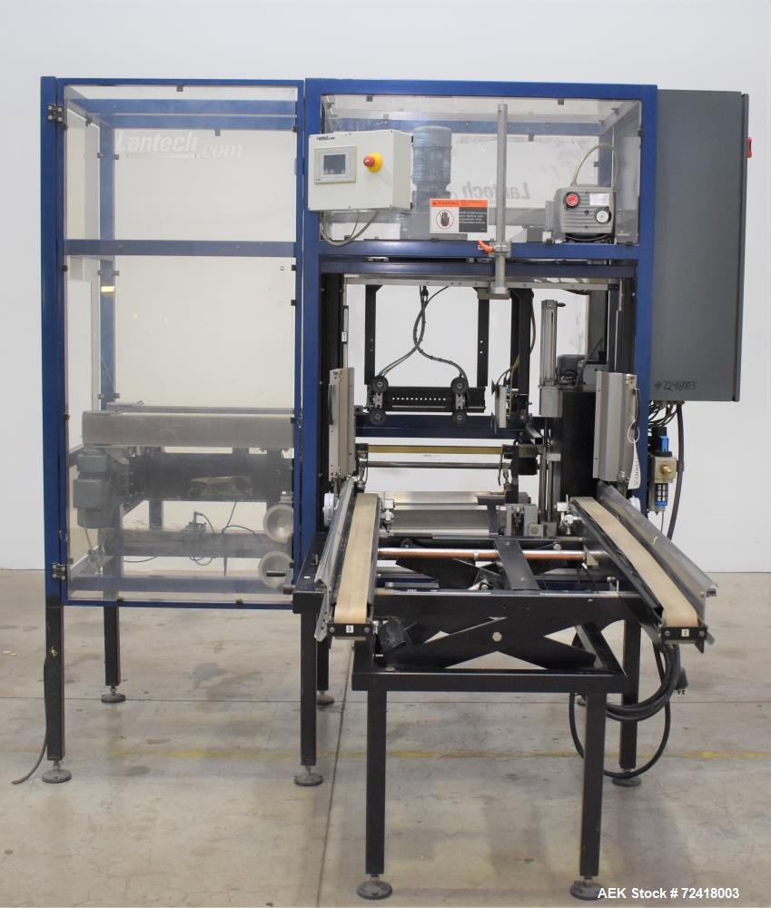 Used- Lantech C-1000 Automatic Case Erector and B