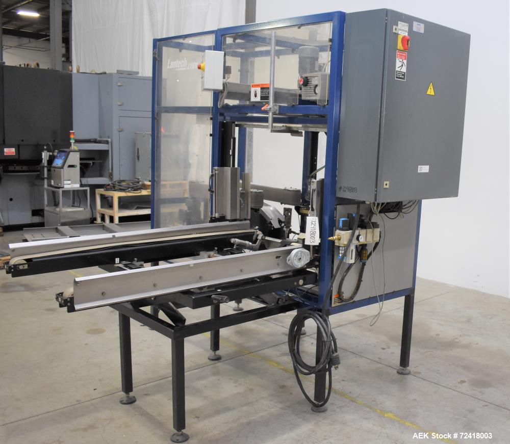 Used Lantech C-1000 Automatic Case Erector & Bottom Tape Sealer – 30 ...