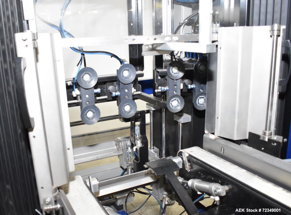 Used Lantech C-1000 Automatic Case Erector and Bottom left hand Case