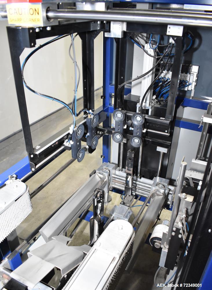 Used Lantech C-1000 Automatic Case Erector and Bottom left hand Case