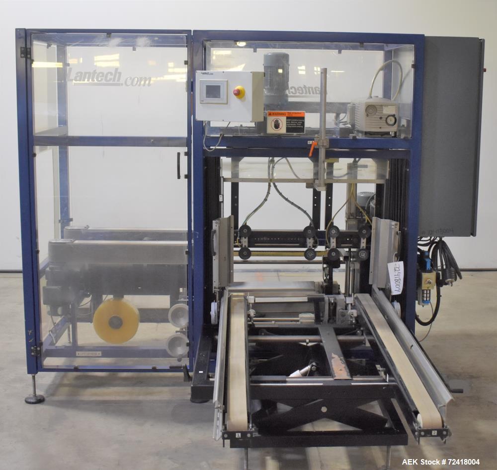 Used- Lantech C-1000 Automatic Case Erector and B