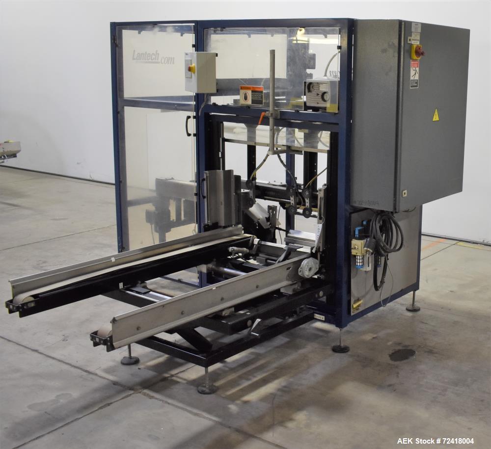 Used- Lantech C-1000 Automatic Case Erector and B