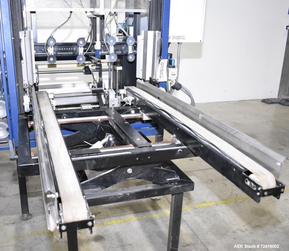 Used Lantech C-1000 Automatic Case Erector and Bottom Sealer for Righ