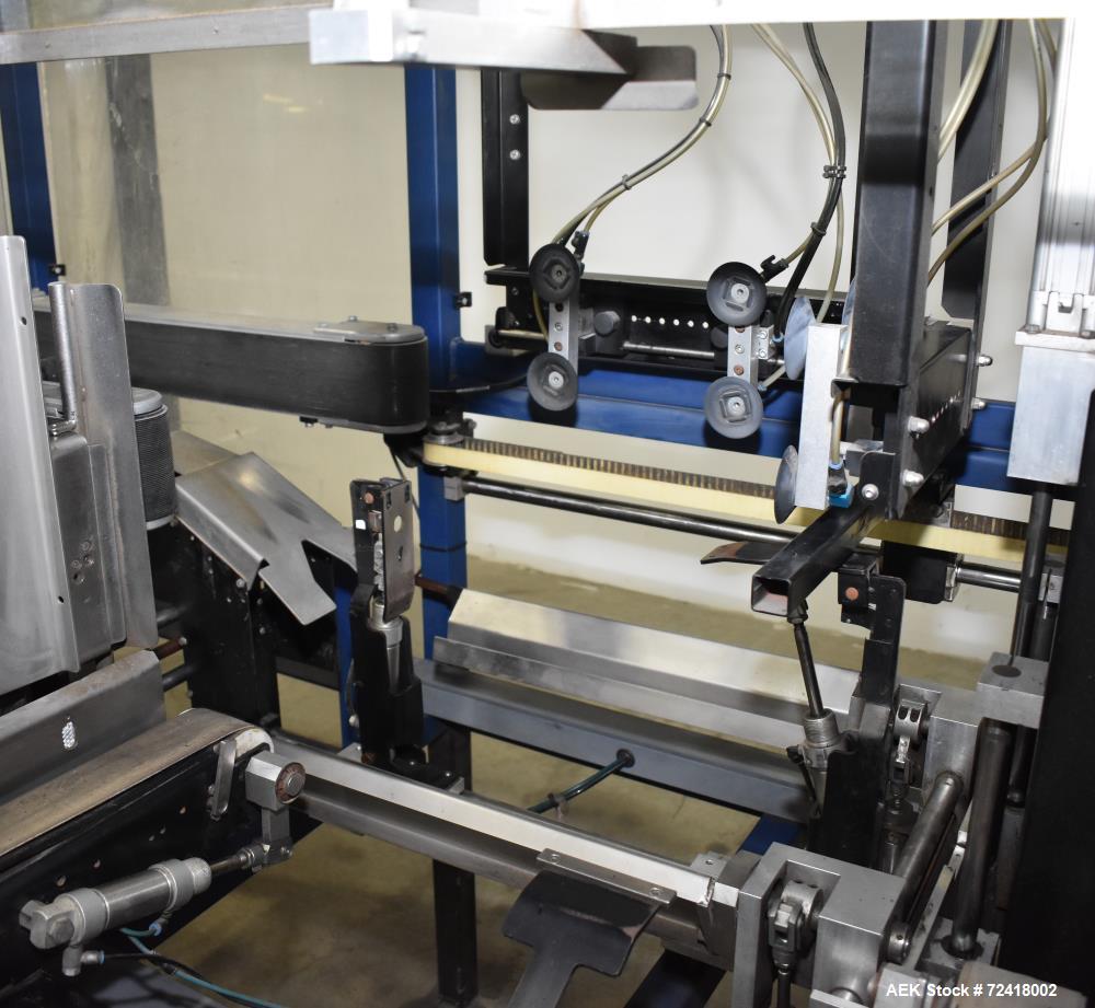 Used Lantech C-1000 Automatic Case Erector and Bottom Sealer for Righ