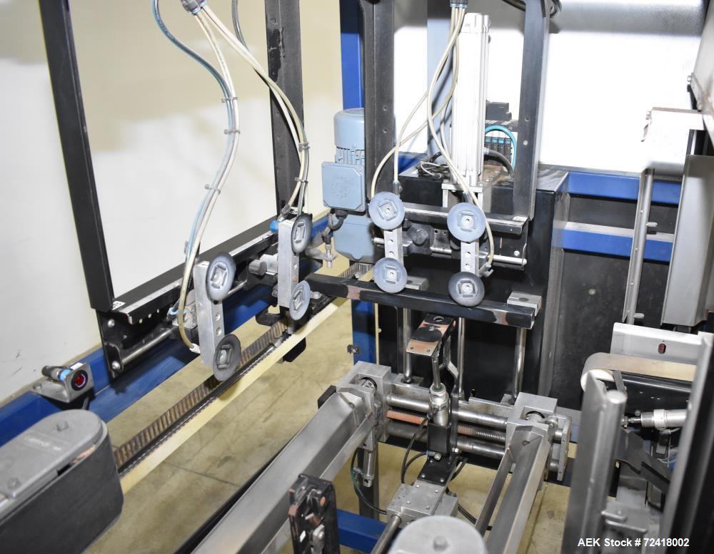 Used Lantech C-1000 Automatic Case Erector and Bottom Sealer for Righ