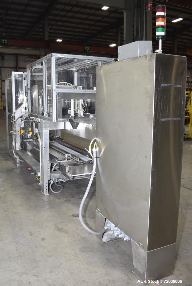 Used Akron Model ACP Fully Automatic Drop Packer. Capable of speeds u