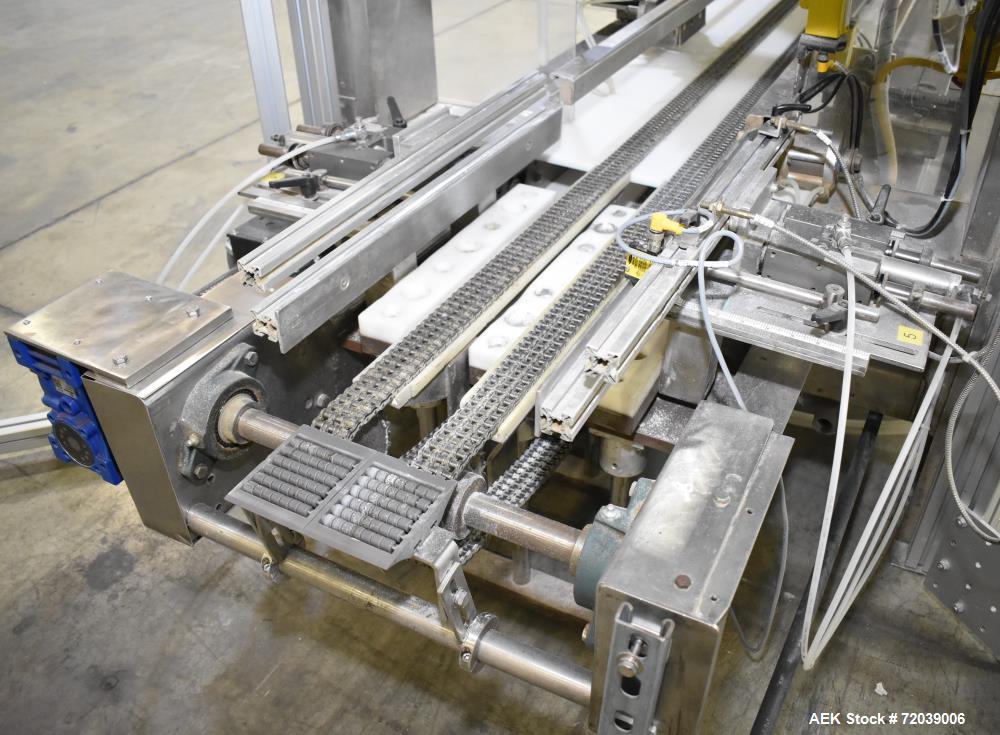 Used Akron Model ACP Fully Automatic Drop Packer. Capable of speeds u