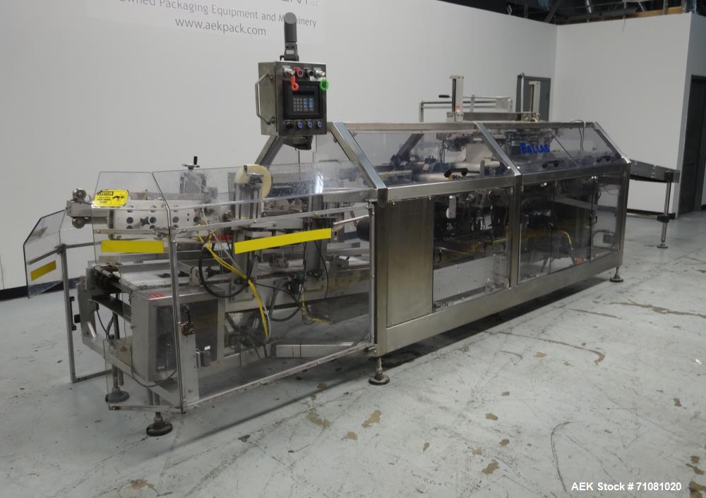 Used Fallas Model RH NDX-220HS Automatic Case Erector Packer Sealer.
