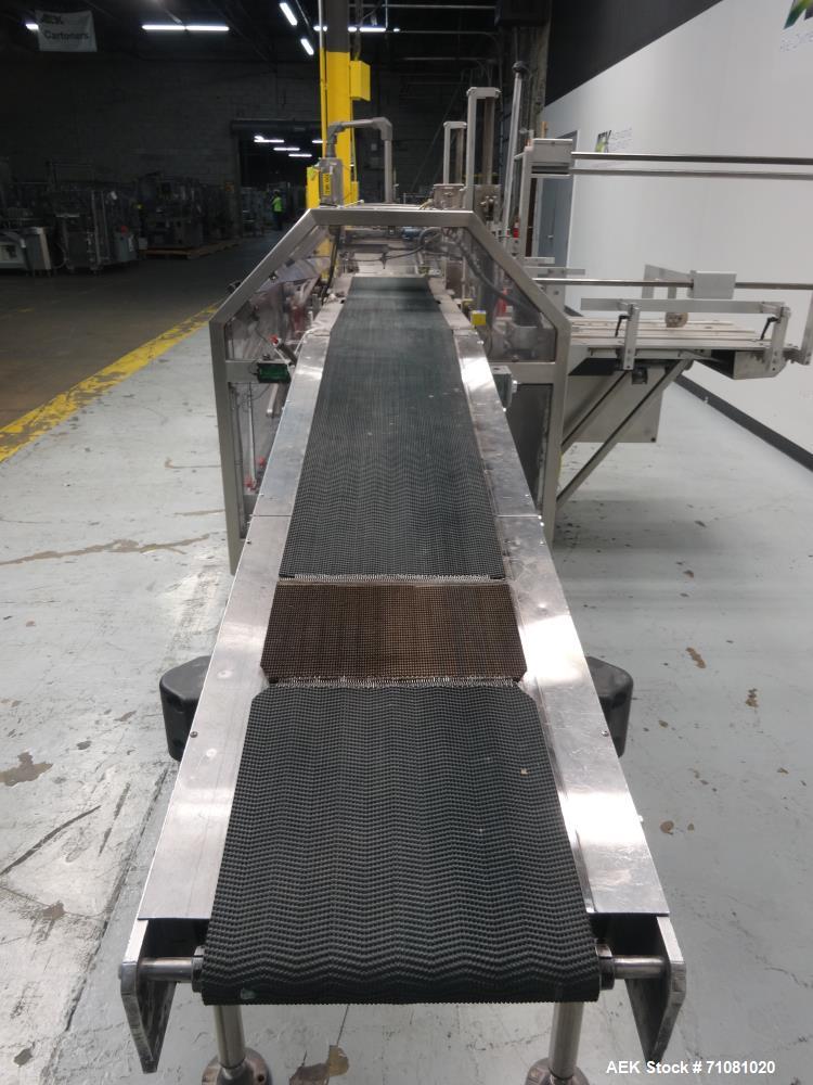 Used Fallas Model RH NDX-220HS Automatic Case Erector Packer Sealer.
