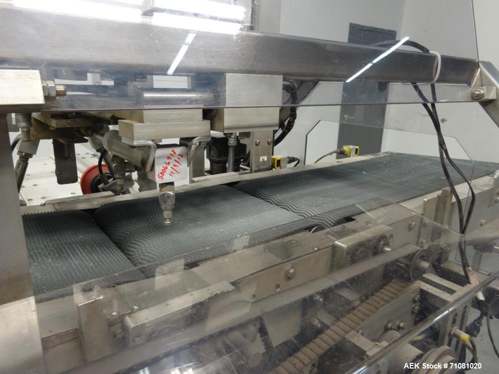 Used Fallas Model RH NDX-220HS Automatic Case Erector Packer Sealer.