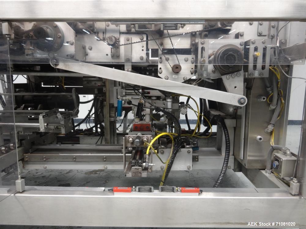 Used Fallas Model RH NDX-220HS Automatic Case Erector Packer Sealer.