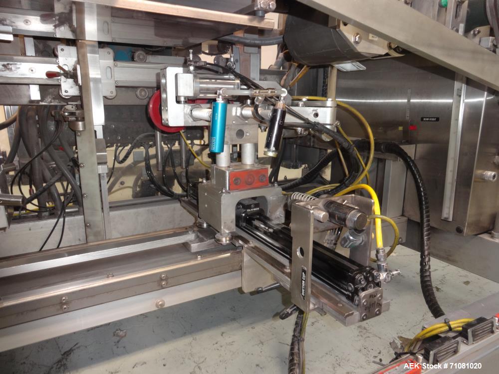 Used Fallas Model RH NDX-220HS Automatic Case Erector Packer Sealer.