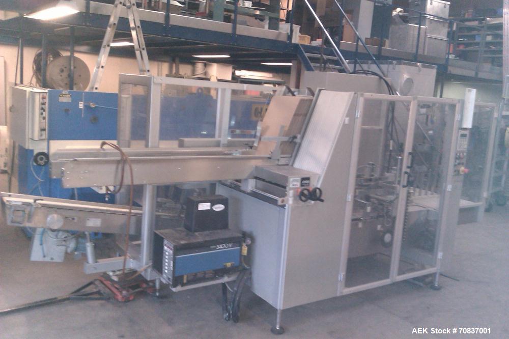 UsedIMA BFB CP28 BA Case Packer. Capacity is up to 8 cases per minut
