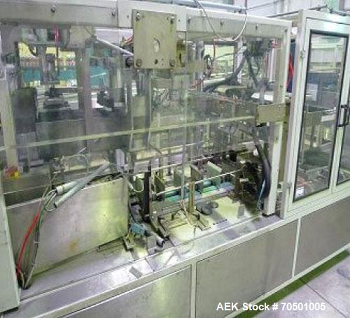 UsedInvolvo Type PTF28MG Case Packer. Maximum capacity 24,000 bottle