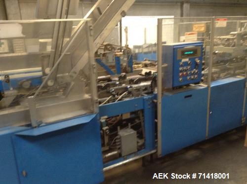 Used Douglas Case Packer, Model M-2449. 28-30 cases per minute, 25 oz