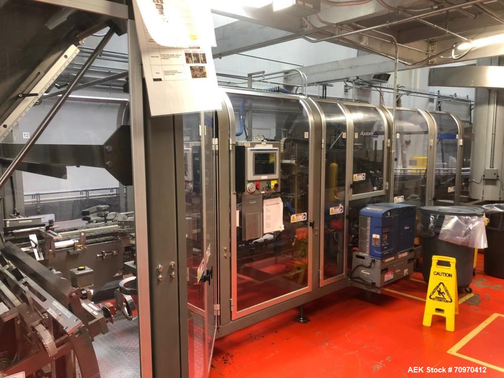 UsedDouglas Machine Axiom Wraparound Case/Tray Packer. Capable of Spe