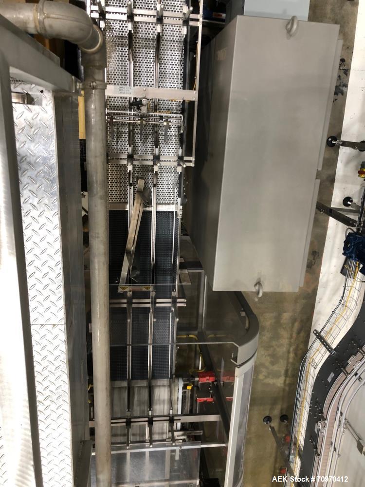 UsedDouglas Machine Axiom Wraparound Case/Tray Packer. Capable of Spe