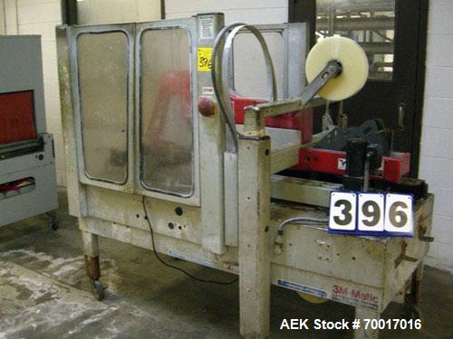 Used3M-MATIC CASE SEALING SYSTEM, TYPE 19100,S /N 1322 W/ MARSH UNICO