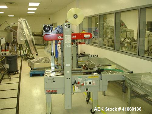 Used- 3M-Matic Top and Bottom Random Case Sealer,