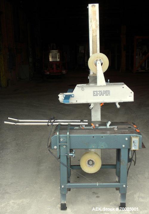 Used- EZ-Tek Top and Bottom EZ-Taper Case Sealer, Used- EZ-Tek Top and Bottom EZ-Taper Case Sealer,
