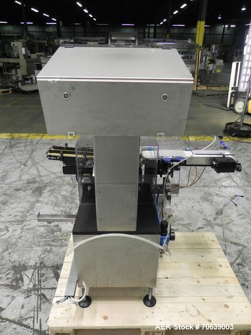Used Garvens Automation Model SL2 PM Belt Check Weigher. Machine has