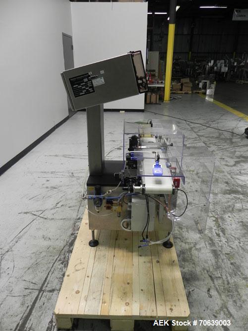Used Garvens Automation Model SL2 PM Belt Check Weigher. Machine has