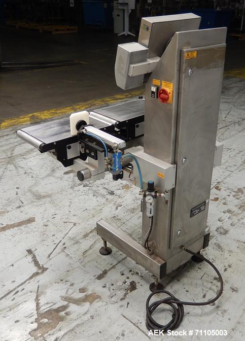Used Garvens (Mettler-Toledo) Model S3 6000G Checkweigher. Machine is
