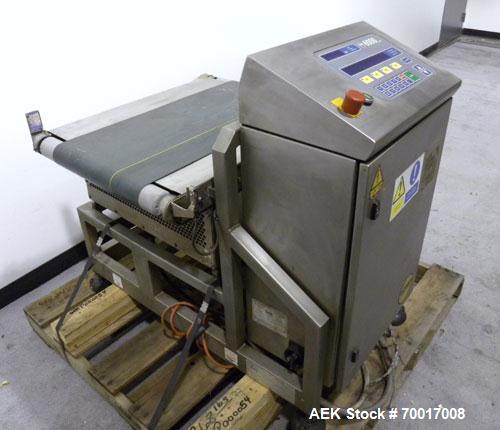 Used Loma Check Weigher, 6000 Series. 15-1/2" wide x 30" long belt co